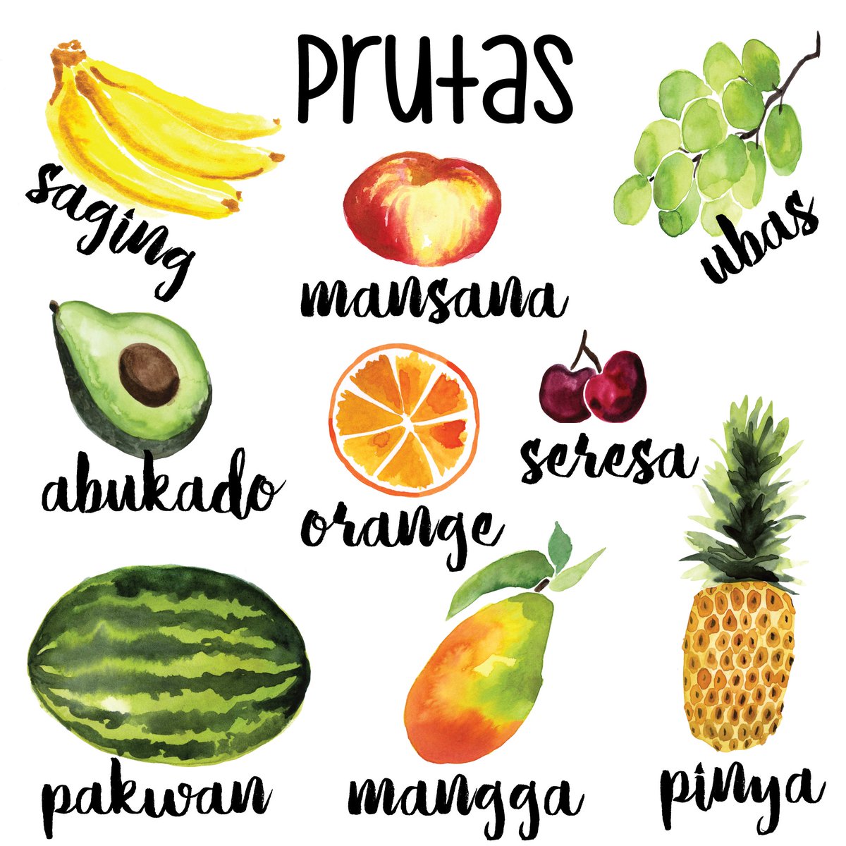 Filipino Fruits List