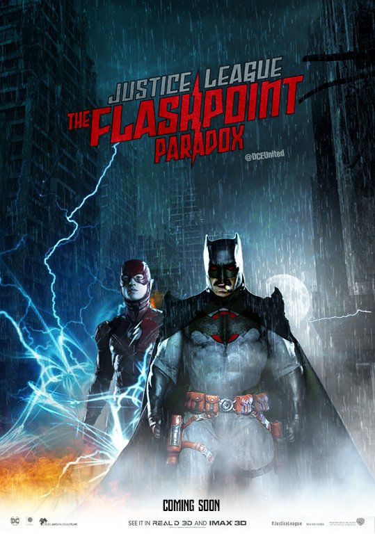 Justice League The Flashpoint Paradox Poster