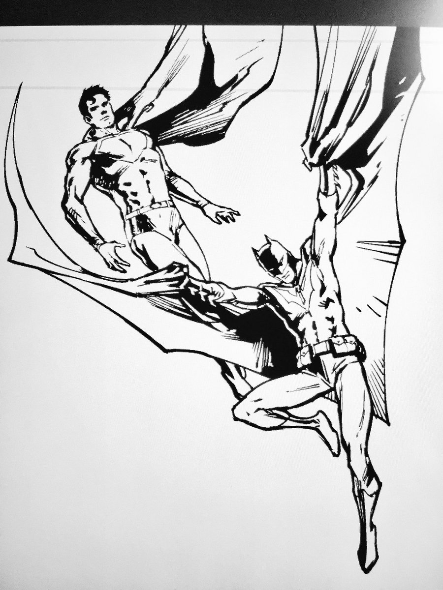 「#SuperBat #WorldsFinest #DCcomics #Super」|海凝 Hainingの漫画