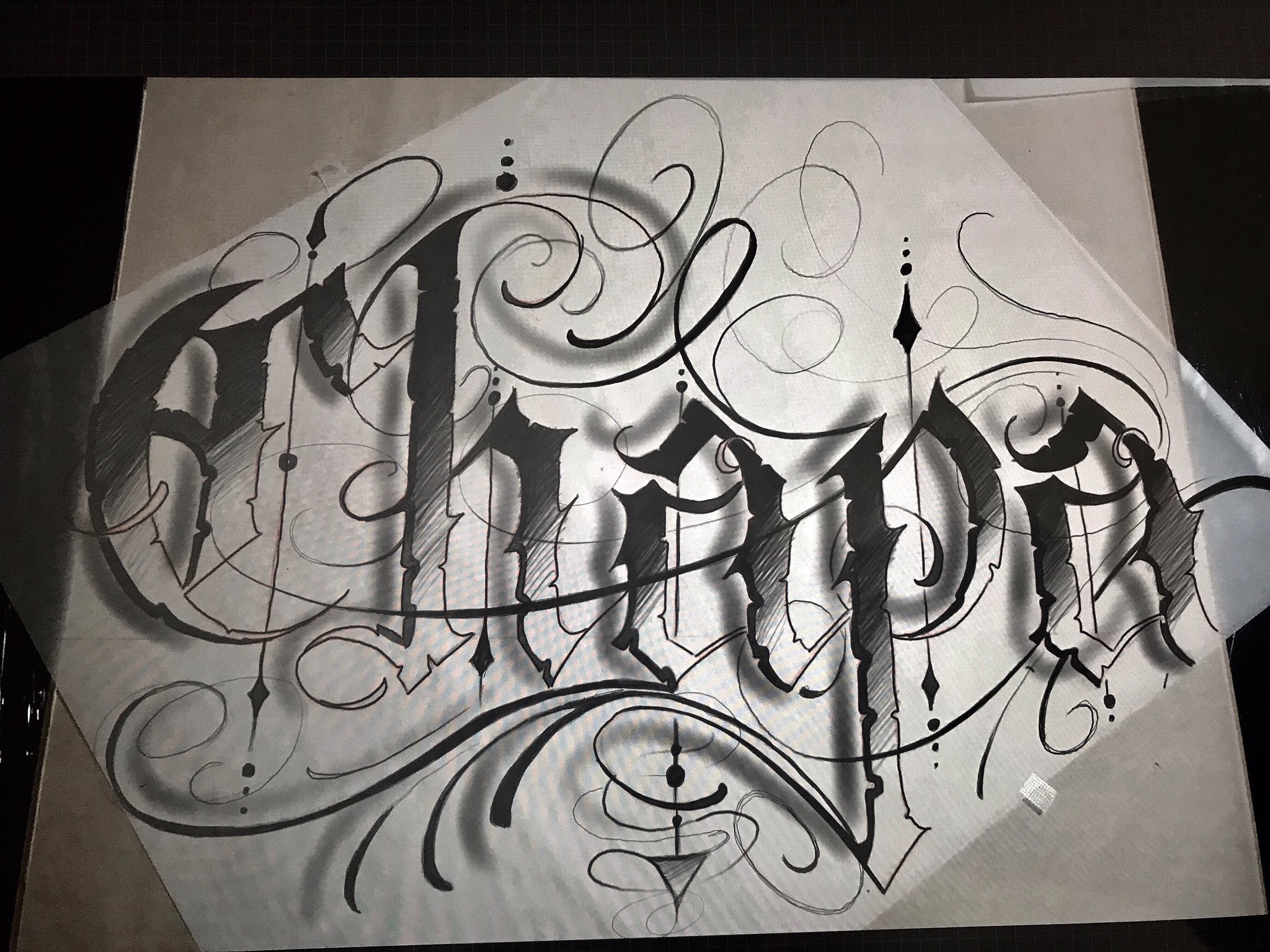 Letras Goticas Tattoos