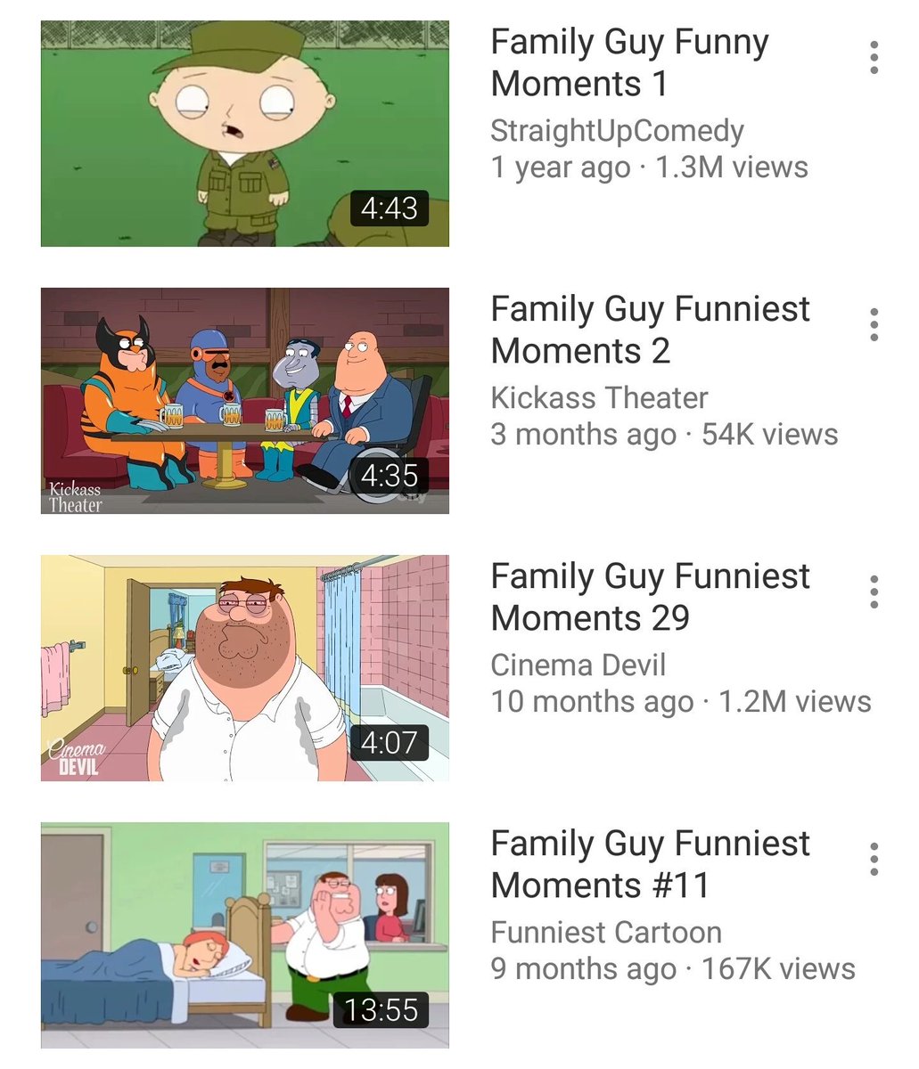 Family Guy Funny Scenes