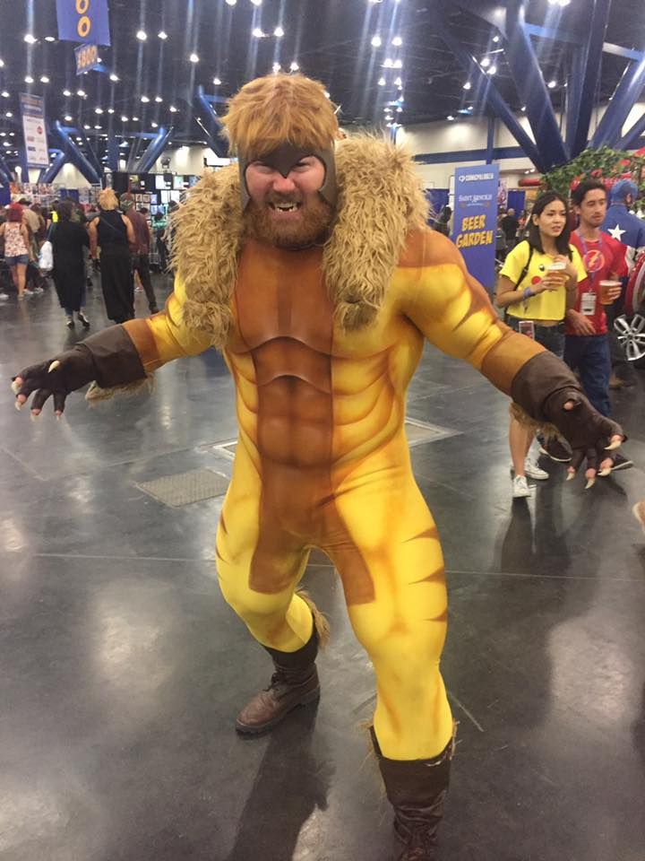 X Men Sabretooth Costume
