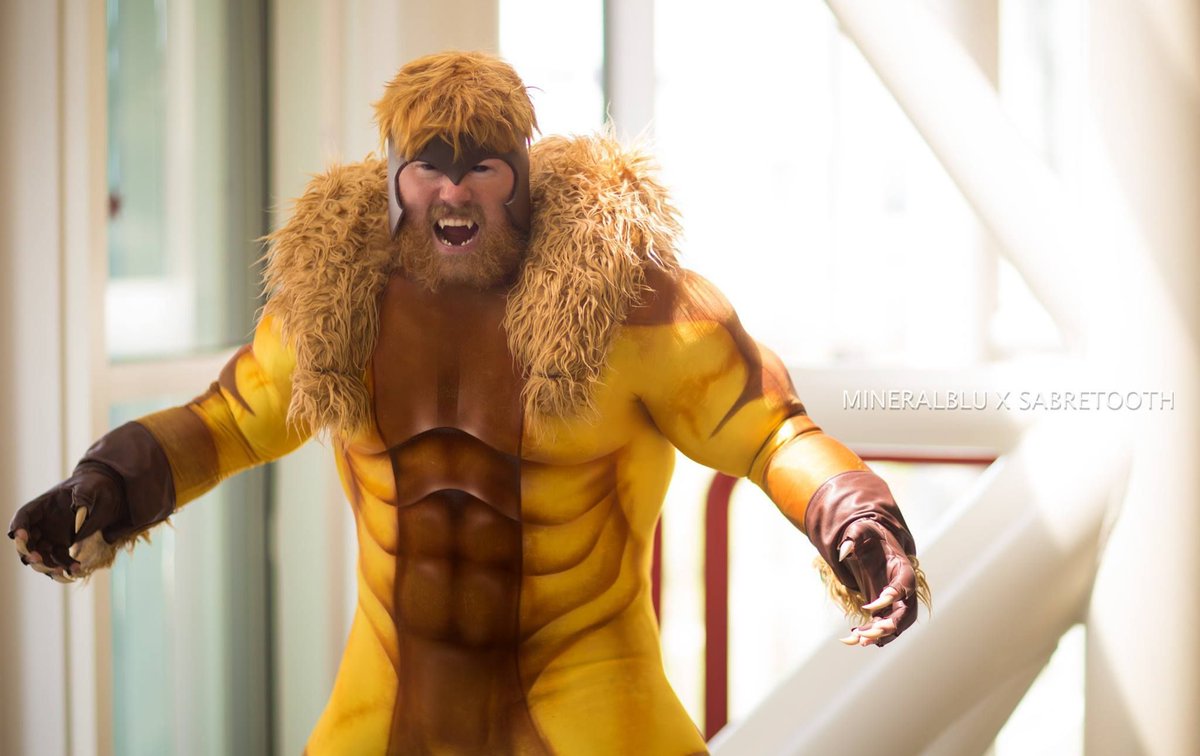 X Men Sabretooth Costume