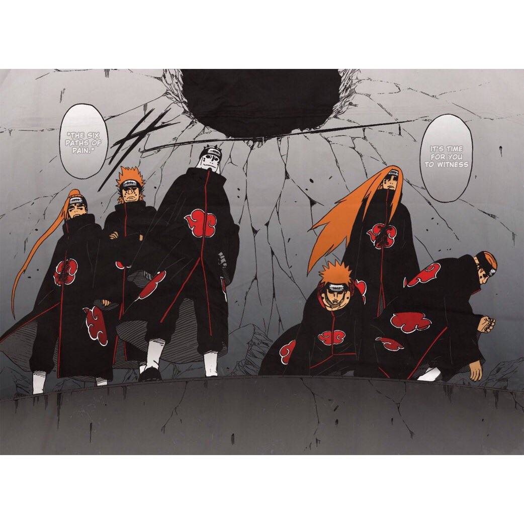Six Paths Of Pain Naruto