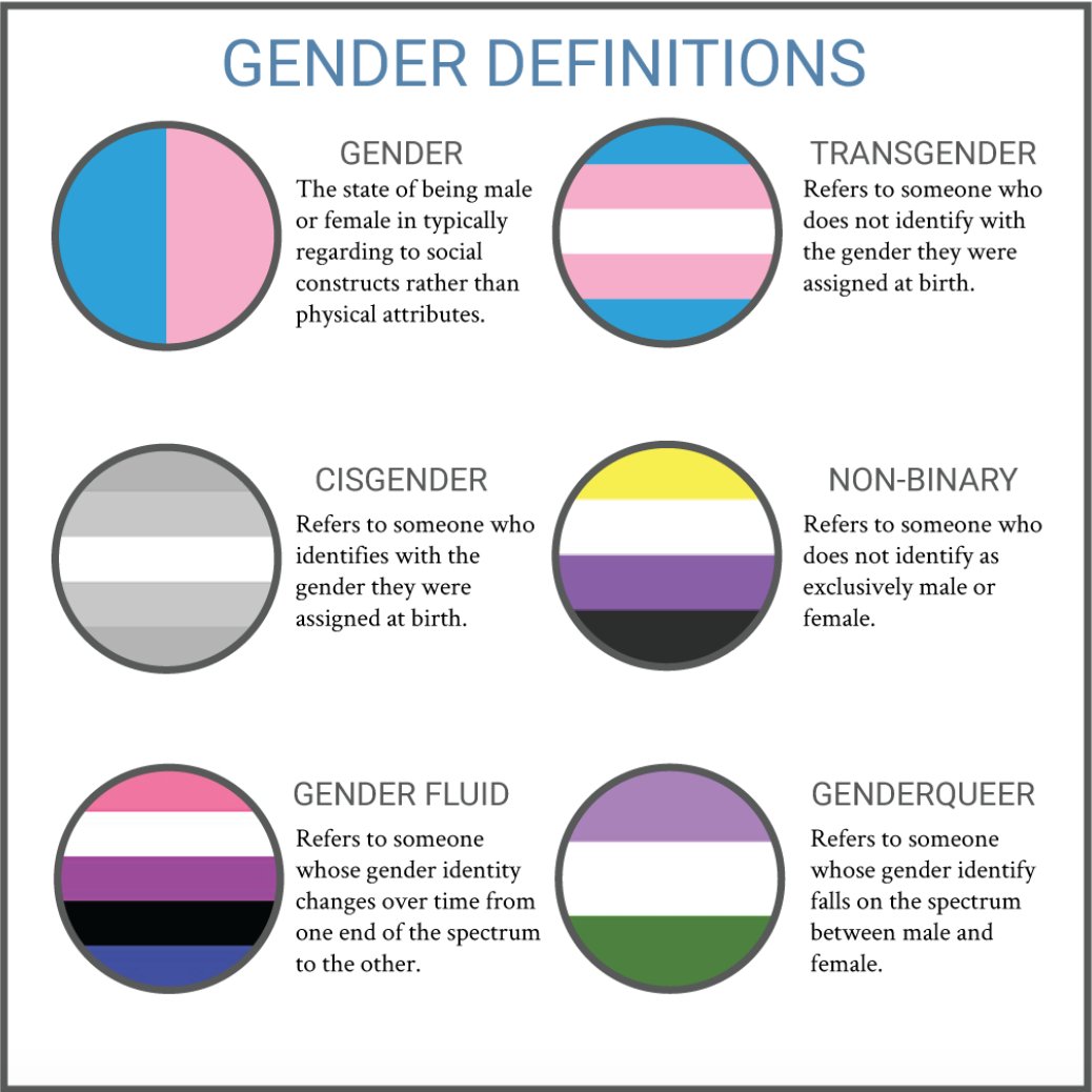 Gender Identity Chart