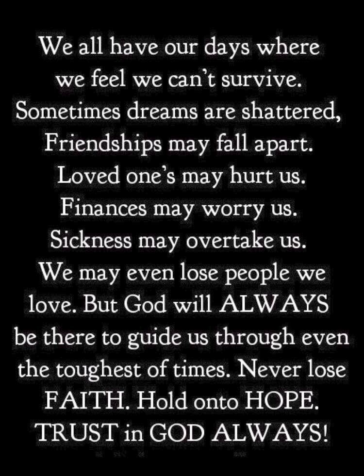 Never Lose Faith Quotes