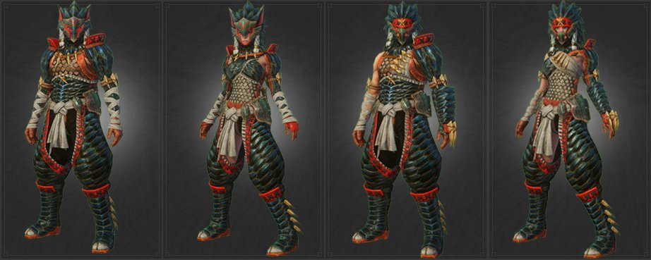Nargacuga Armor Set