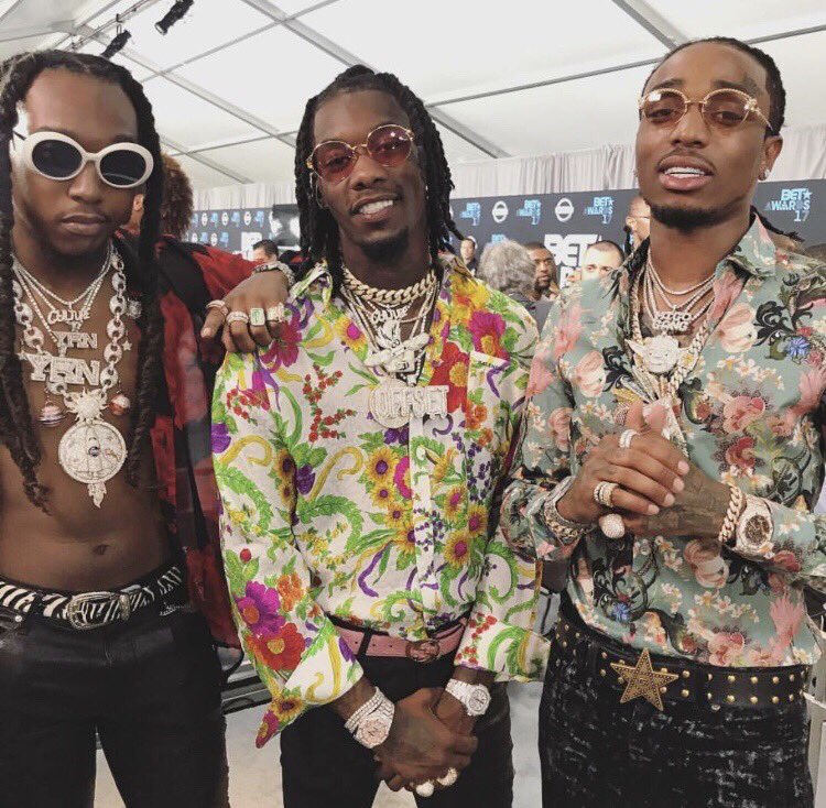 The Migos looking ice'd out at the #BETAwards | Scoopnest