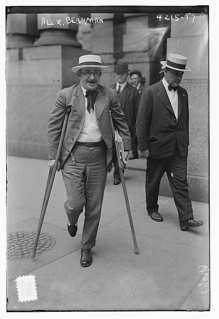 Jun 20, 1917 - Anarchists Alexander Berkman and Emma Goldman indicted ...