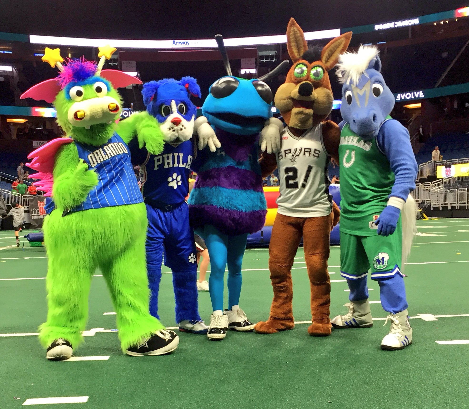 All Nba Mascots Names