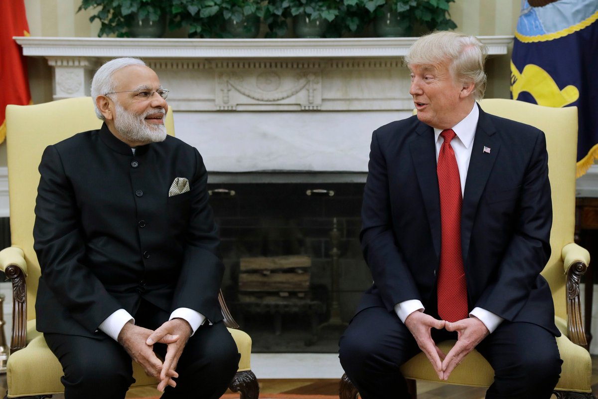 Narendra Modi meets Donald Trump | DeshGujarat