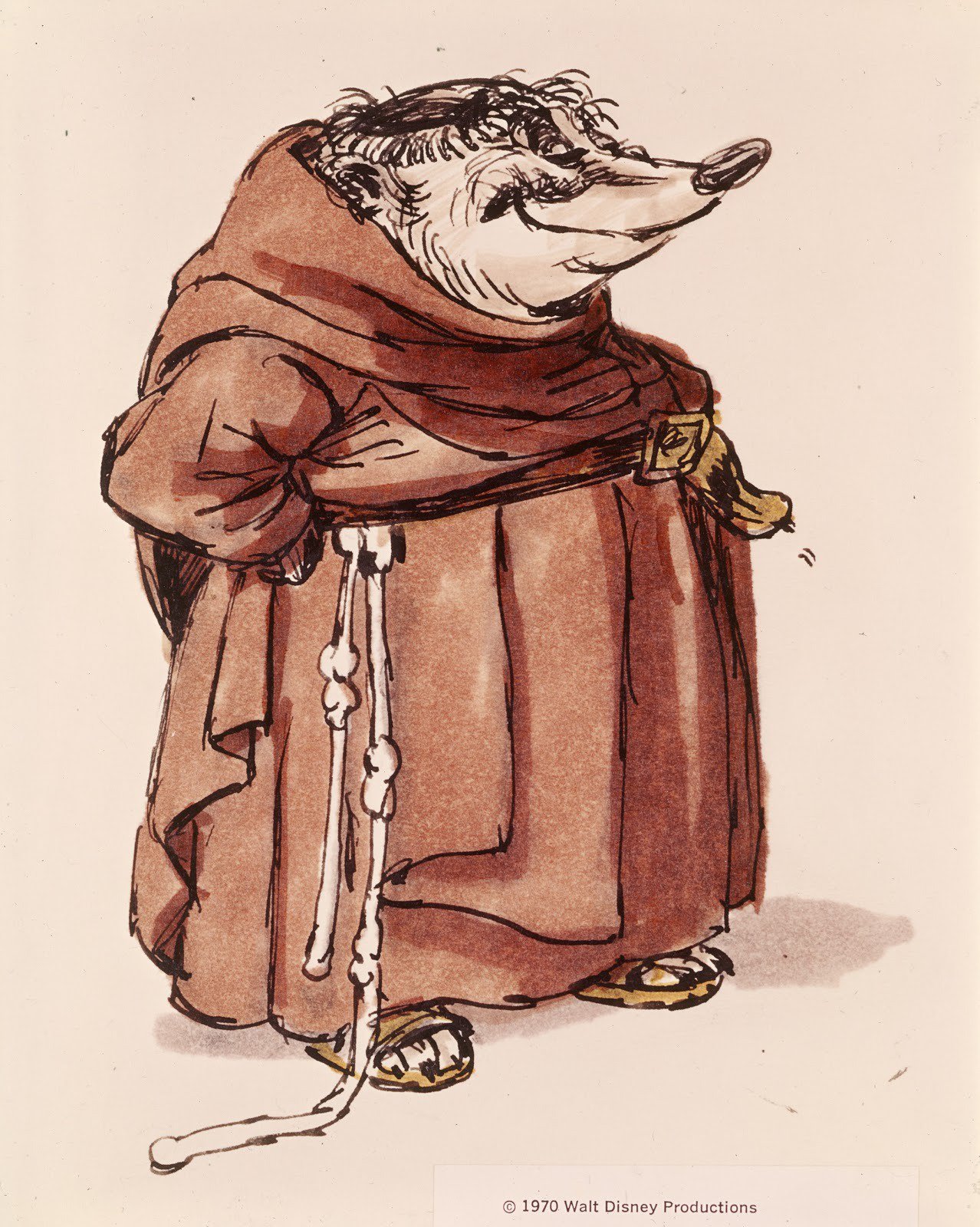 Friar Tuck Illustration