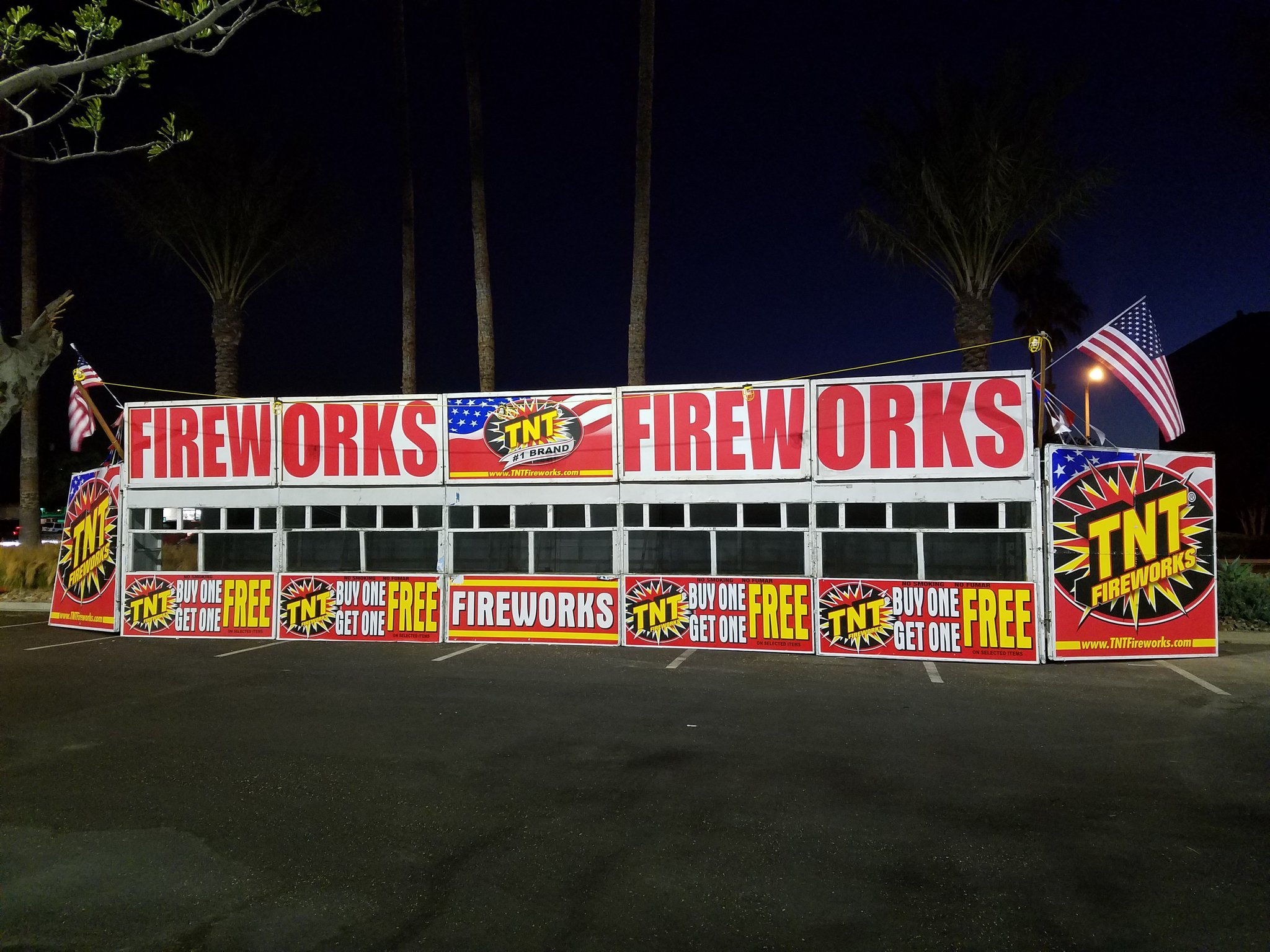 Tnt Fireworks Stand
