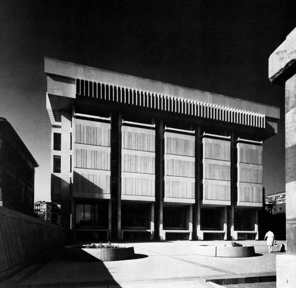 Hugh stubbins and associates, countway library of medicine, harvard ...