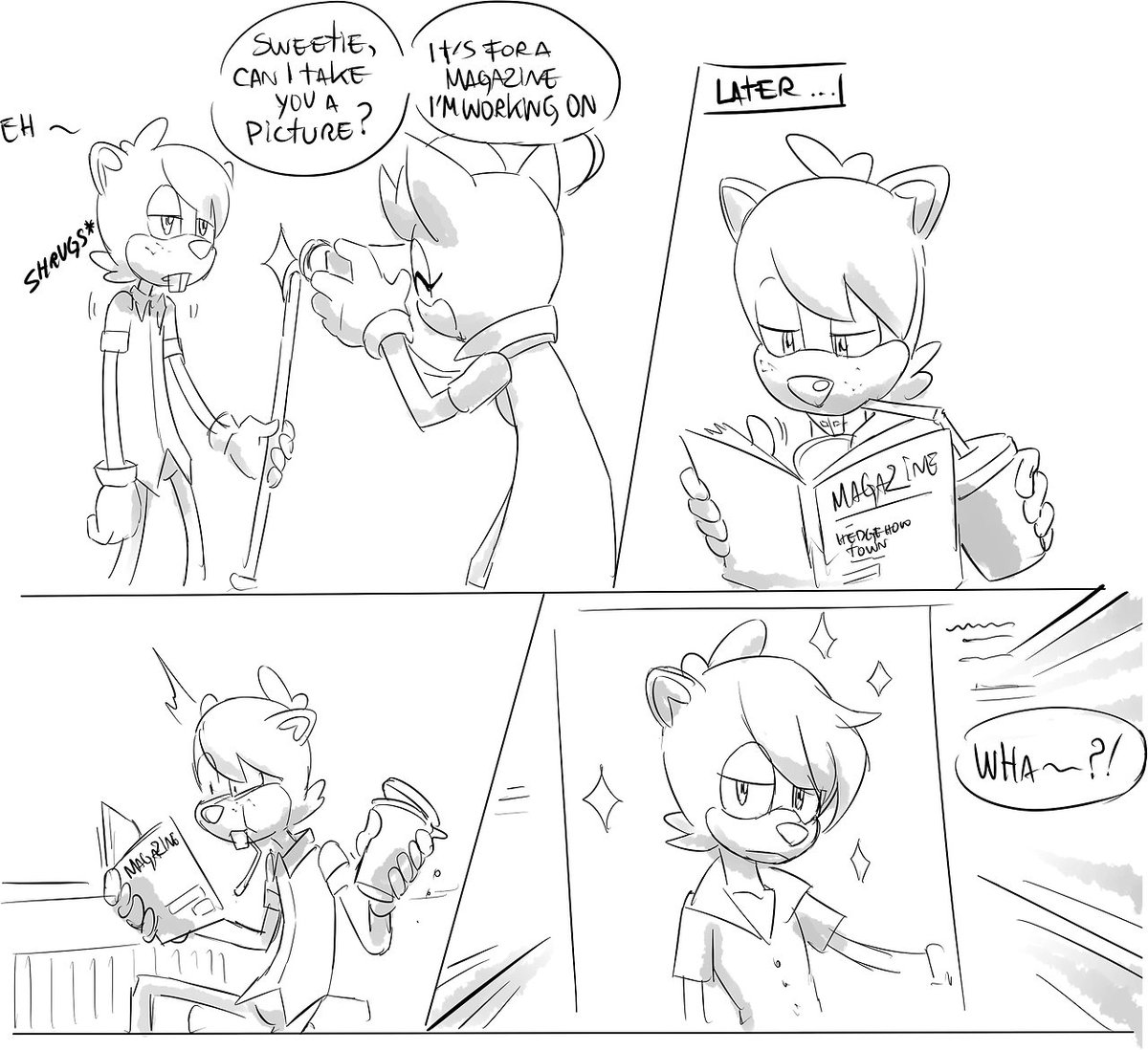 「A little #SonicBoom comic i drew XD 」|🎃 Pamela Brujeda 🎃の漫画