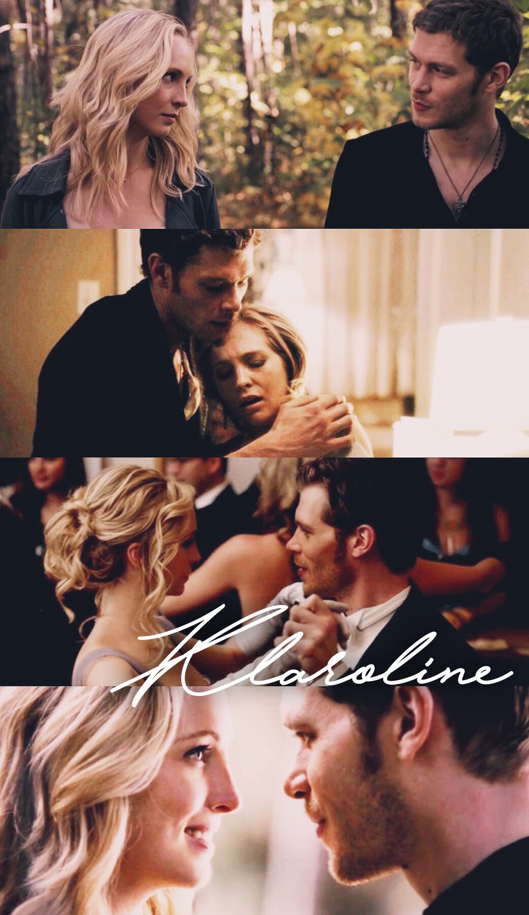 Vampire Diaries Klaus And Caroline Wallpaper
