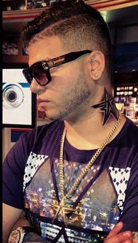 Farruko Neck Piercing