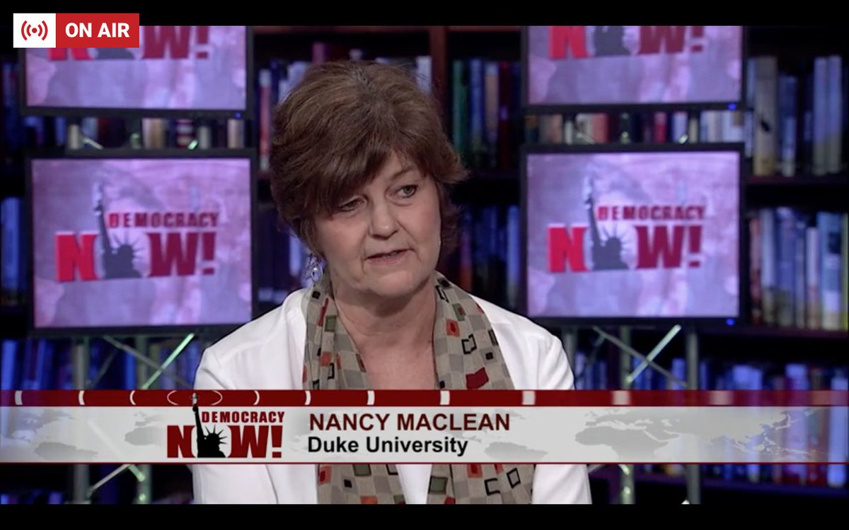 Nancy MacLean says libertarian economist James Buchanan transformed the ...