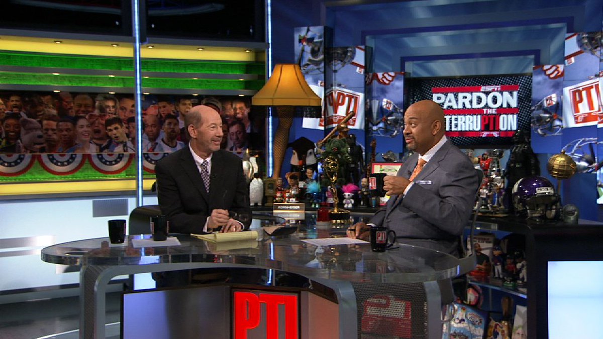 Want to play golf with TK & Mike and sit in studio during PTI? Bidding ...