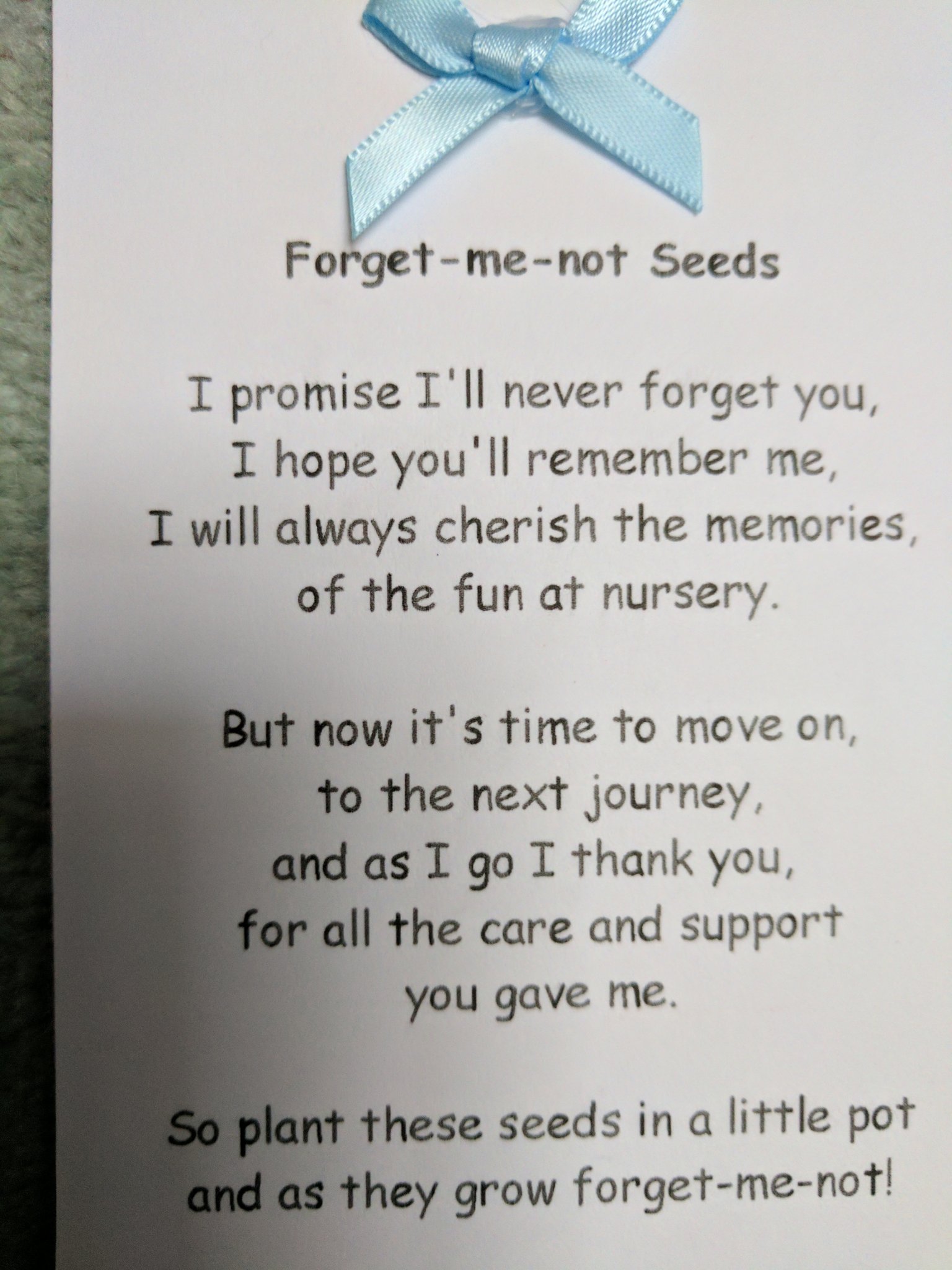 I Hope You Never Forget Me