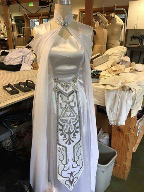 Zelda Inspired Wedding Dress