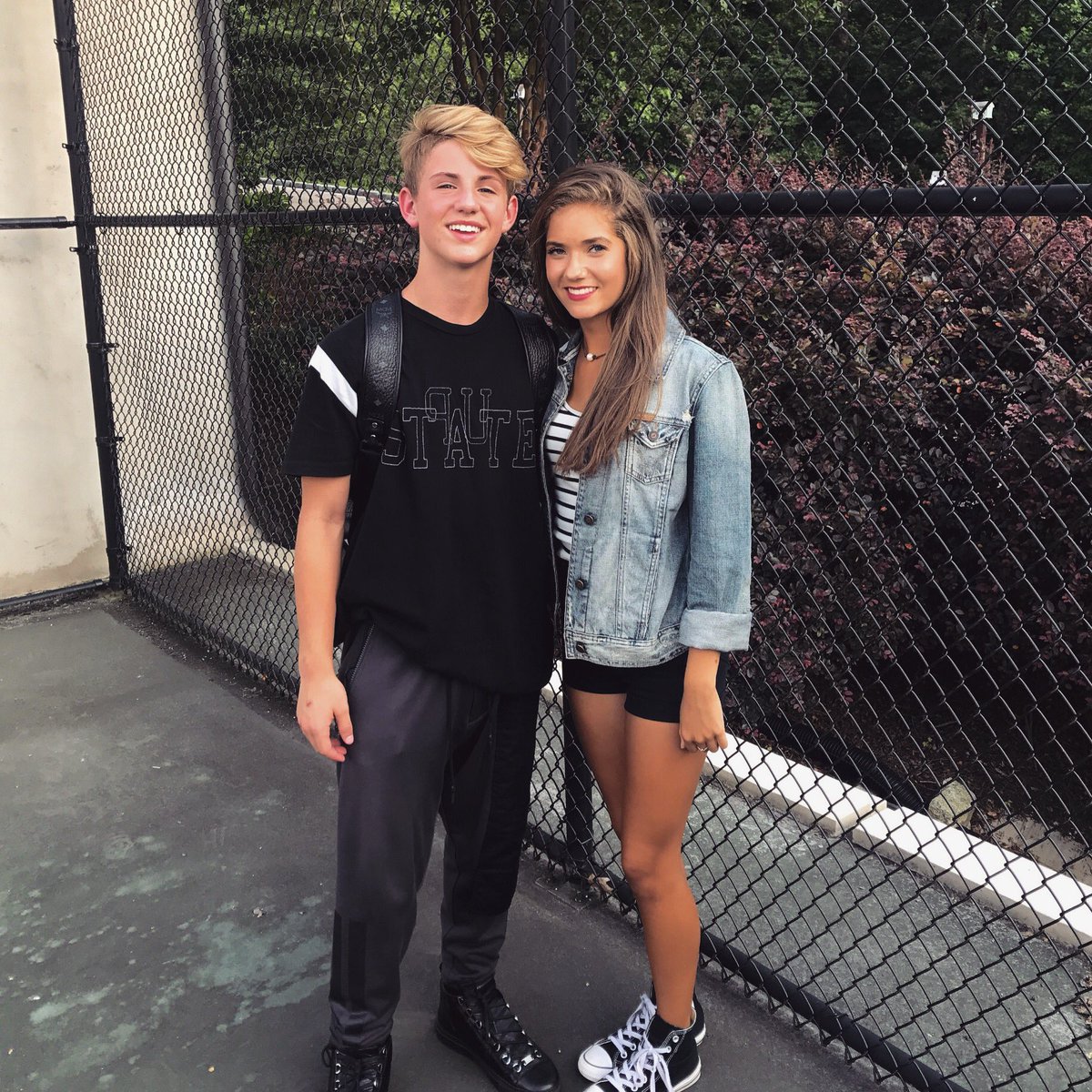 Mattyb And Kate Holding Hands