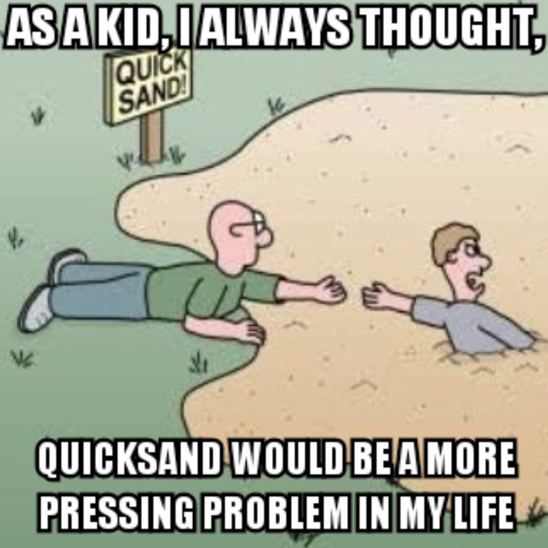 Meme Sinking Sand