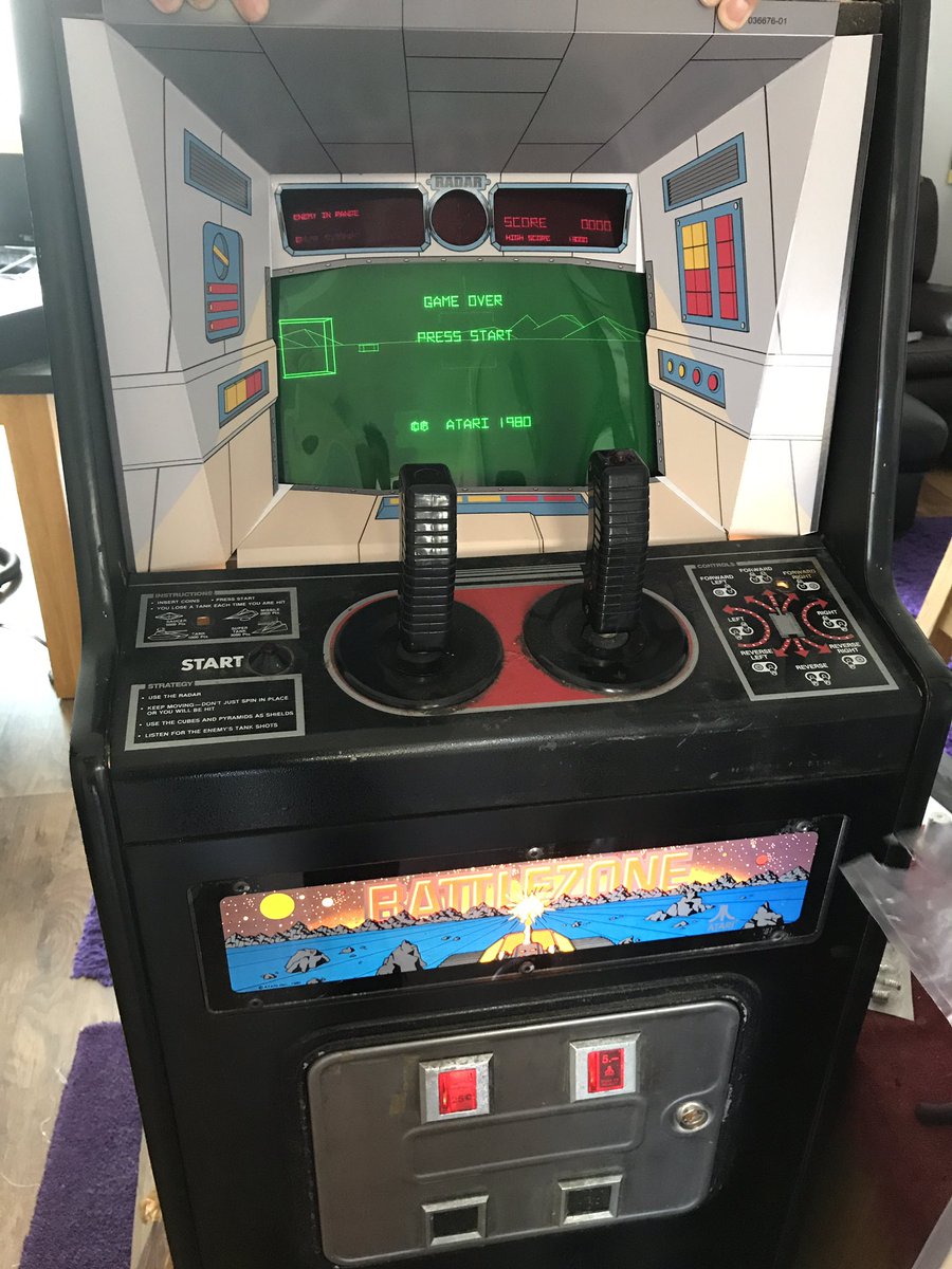 Battlezone Arcade Game