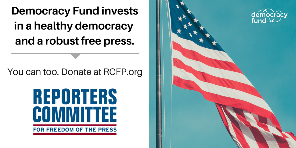 Democracy Fund on Twitter: "Healthy democracy requires a robust free ...