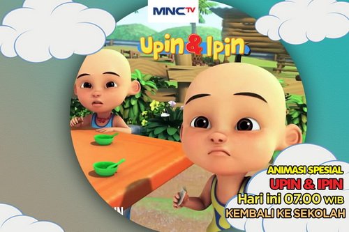 Pergi Sekolah Upin Ipin