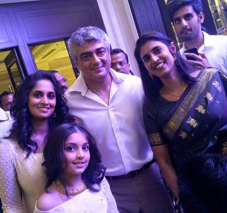 Tamil Actor Ajith Family Photos