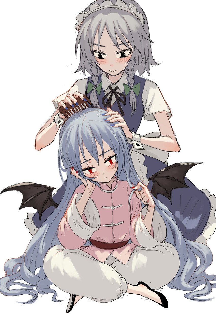 Touhou Remilia And Sakuya