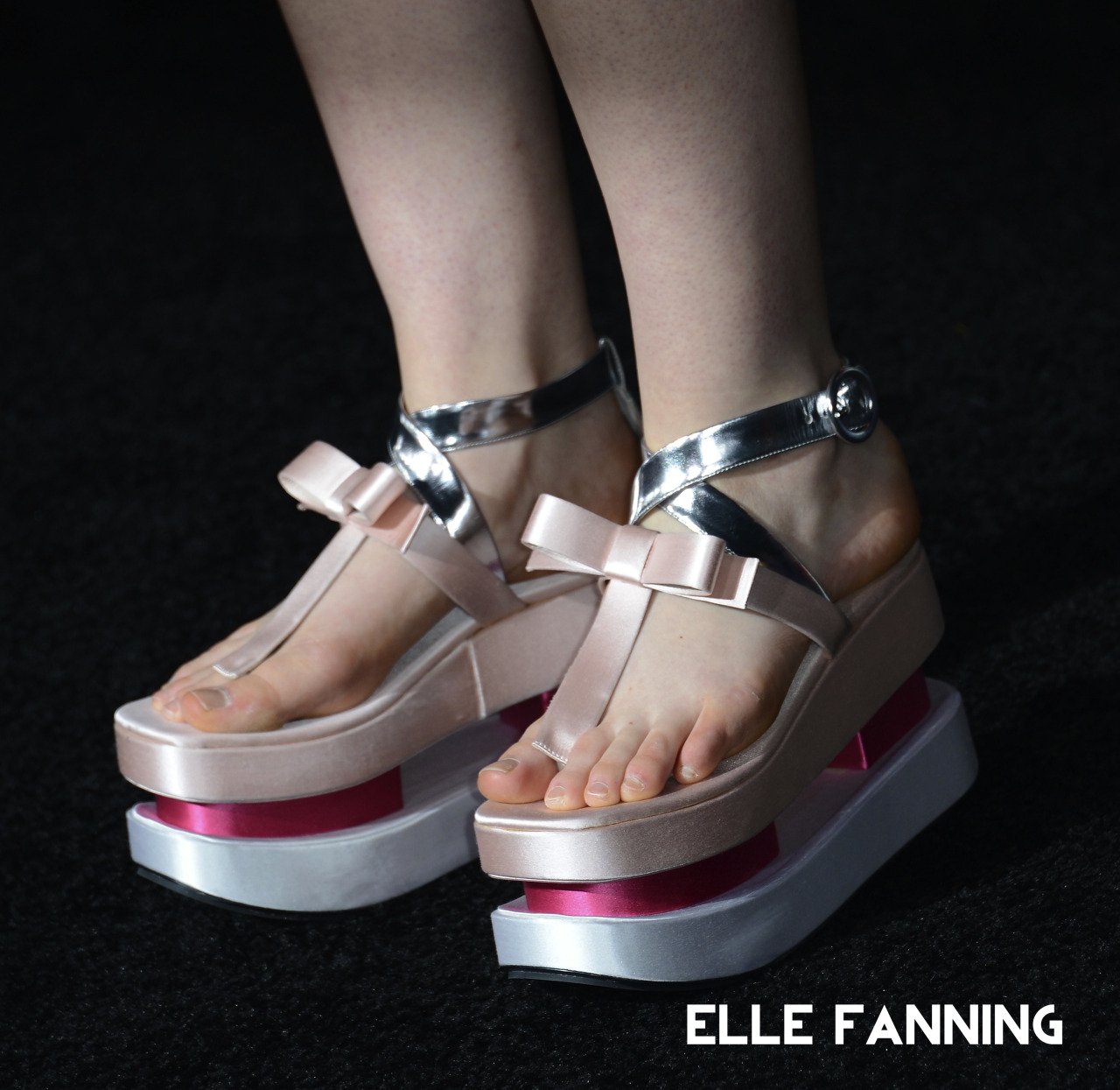 Elle Fanning Toes