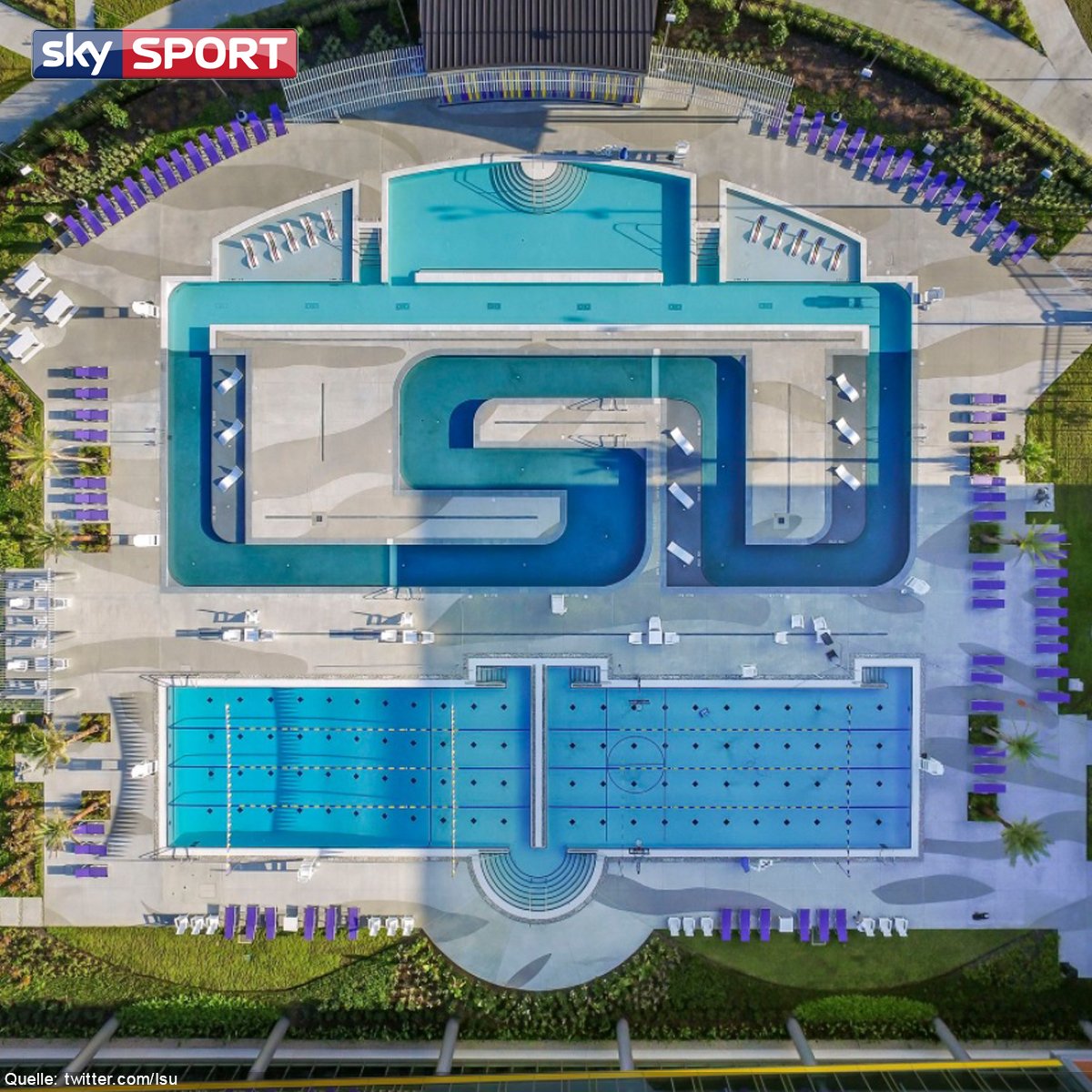 Ziemlich einmalig... Die Louisiana State University (LSU) hat einen ...