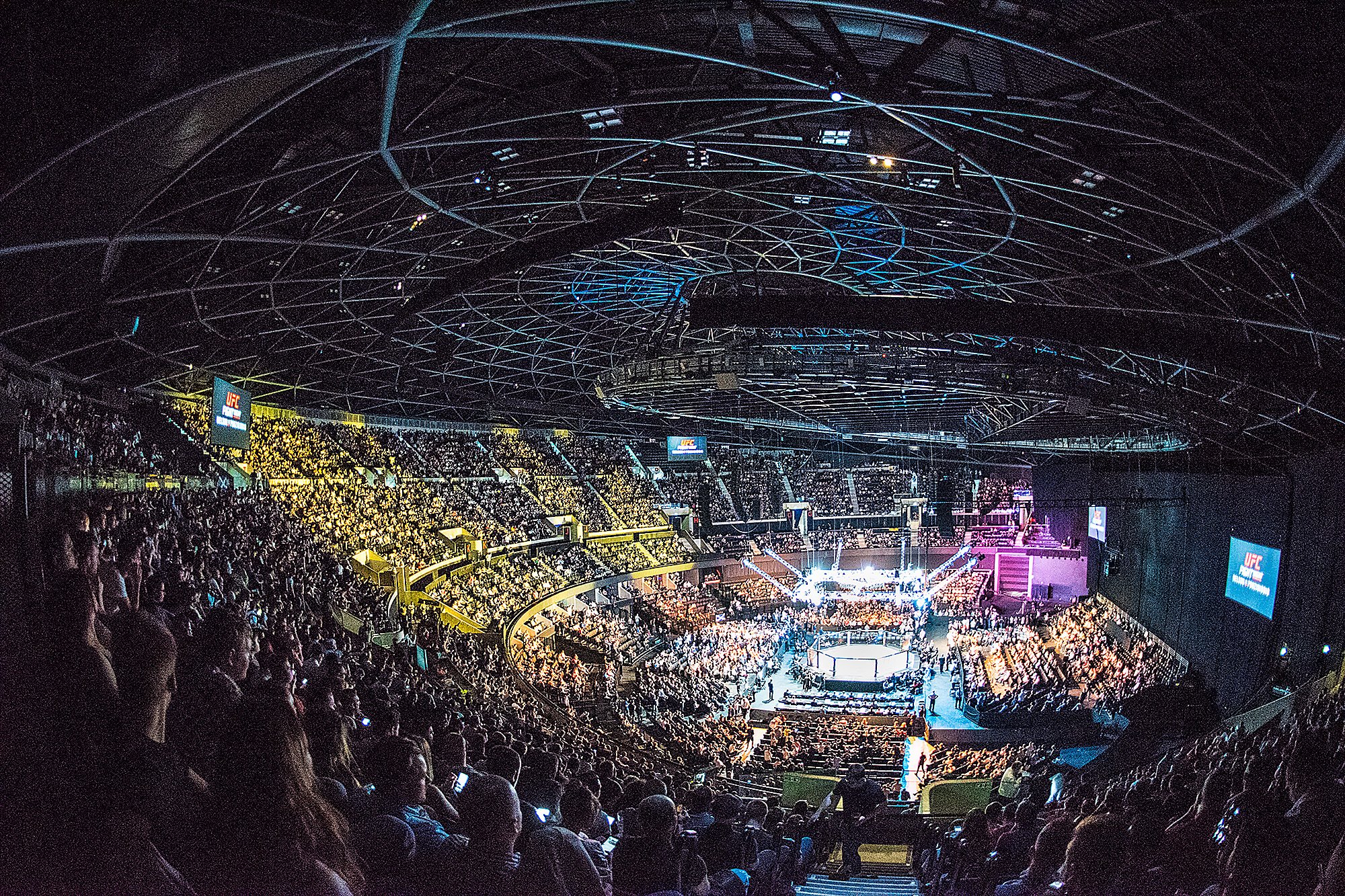 What Glasgow UFC setup looked like - Underground - MMA Underground Forums