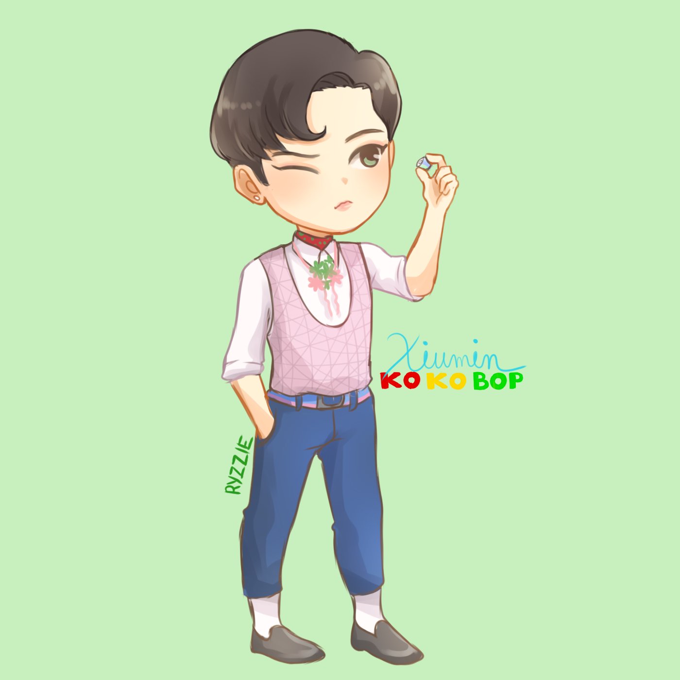 Exo Chibi Xiumin
