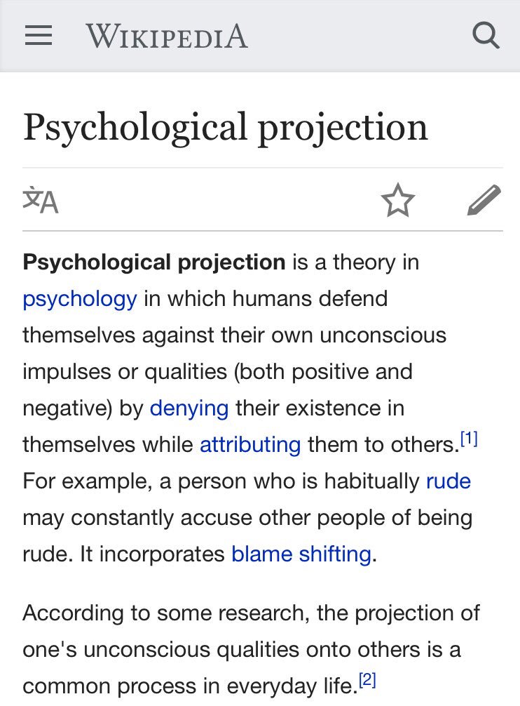Projection Psychology