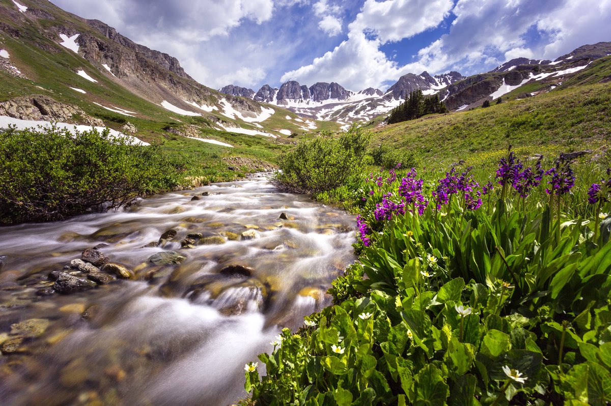 "bubba911t: American Basin, tucked away in Colorado's San Juan ...