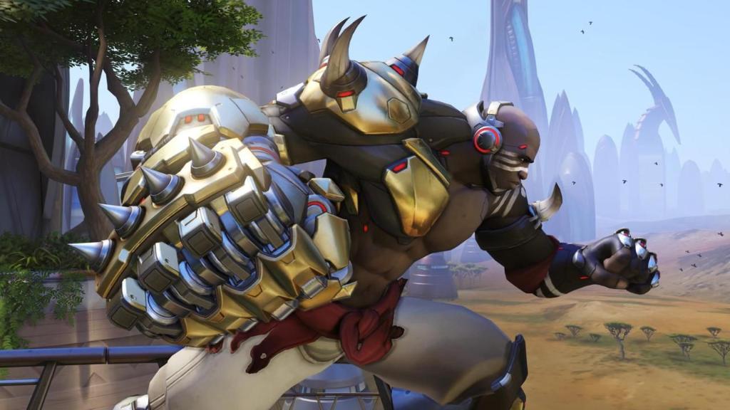 Overwatch's new character is half-man half-fist PlayOverwatch doomfist ...
