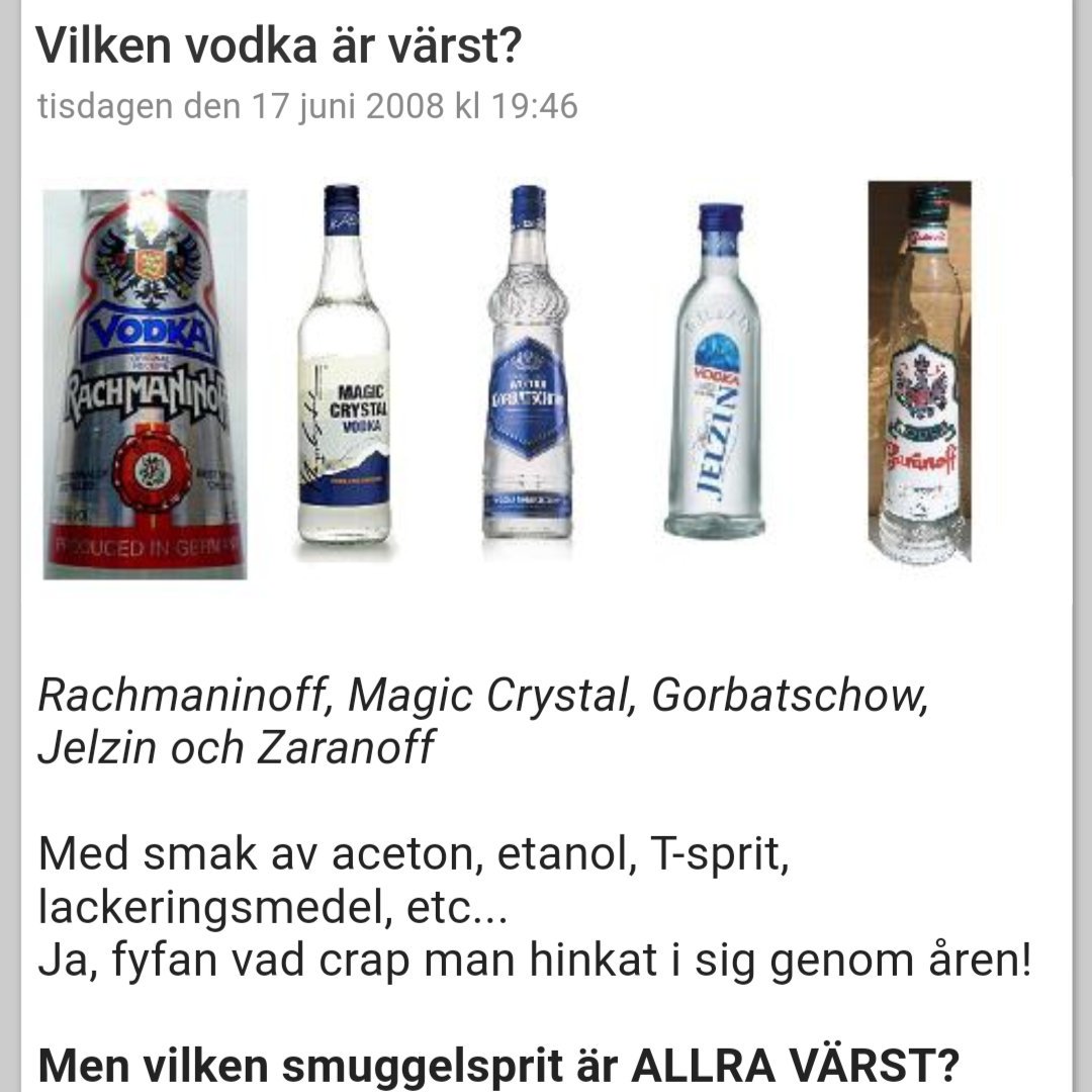 Rachmaninoff Vodka