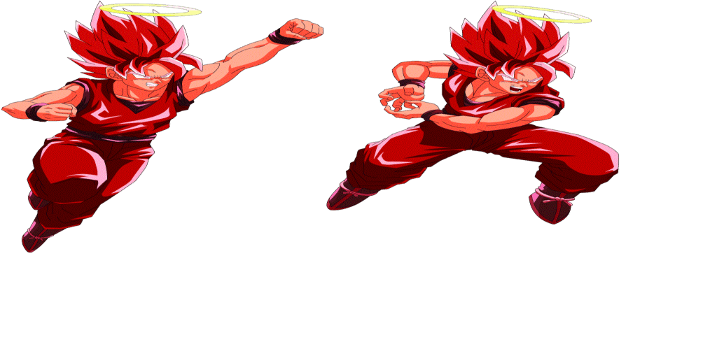 New Pic of SSJ Angel Goku (Kaioken) : r/DBZDokkanBattle
