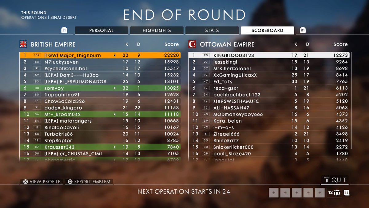 How to get highest score? — Battlefield Forums