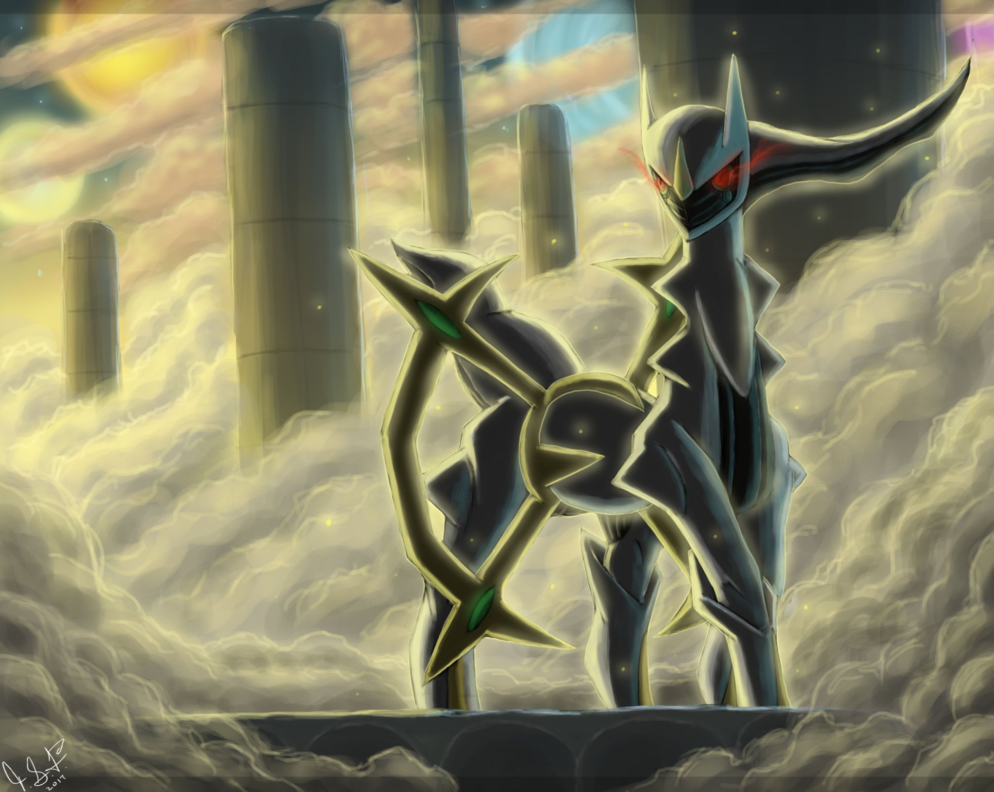 Pokemon Dark Arceus Wallpaper