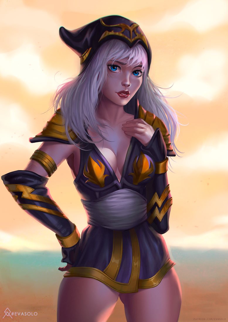League Of Legends Ashe Fan Art