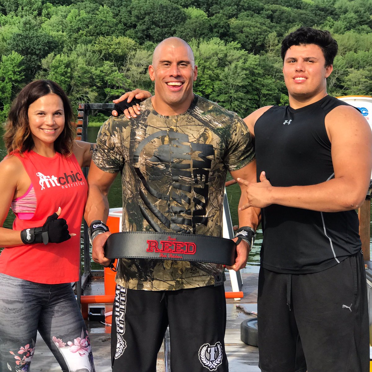 Tanoai Reed And Family