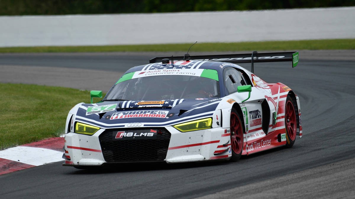 Stevenson Motorsports Audi takes IMSA GTD class win at CTMP bit.ly ...
