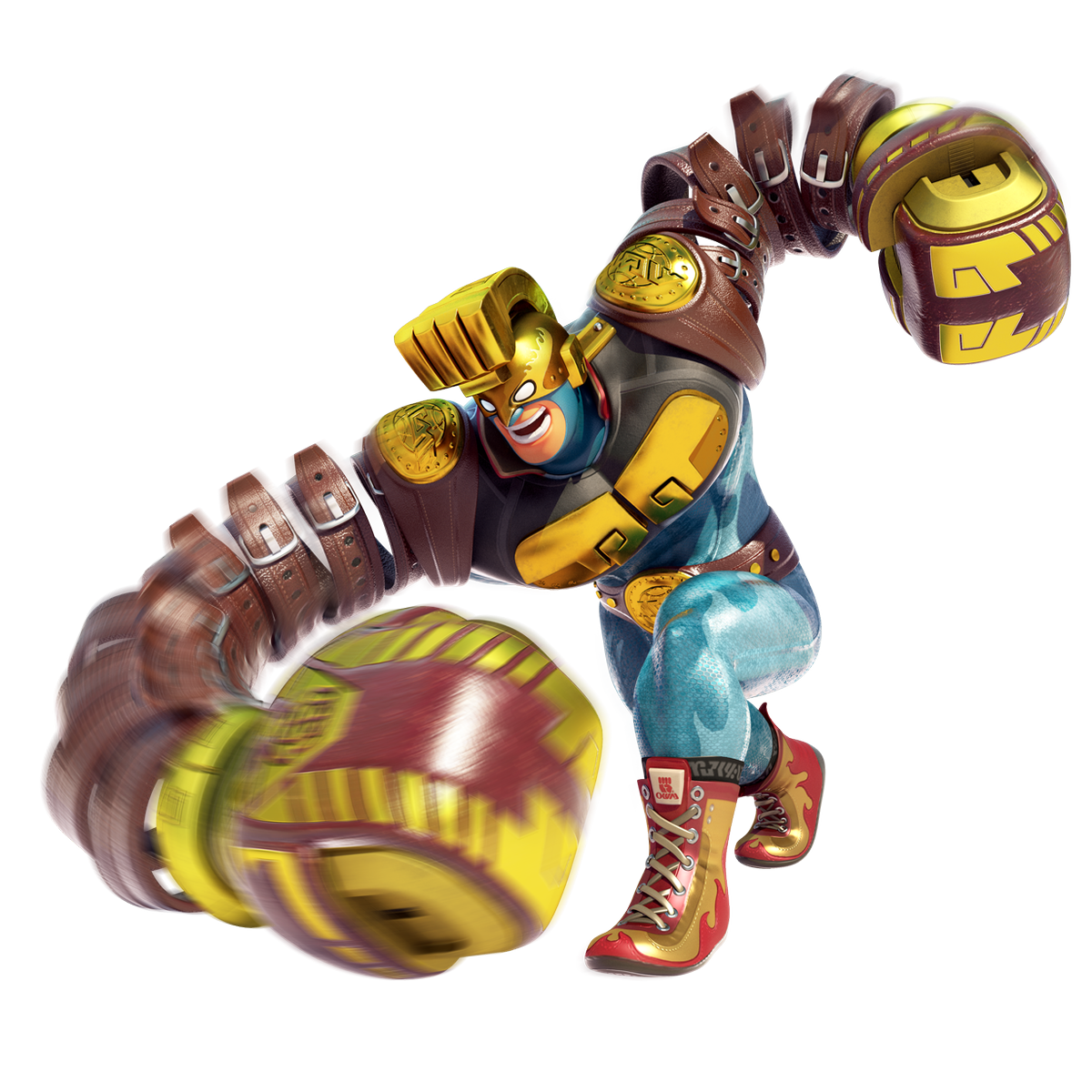 ARMS - Max Brass overview, signature weapons | The GoNintendo Archives ...
