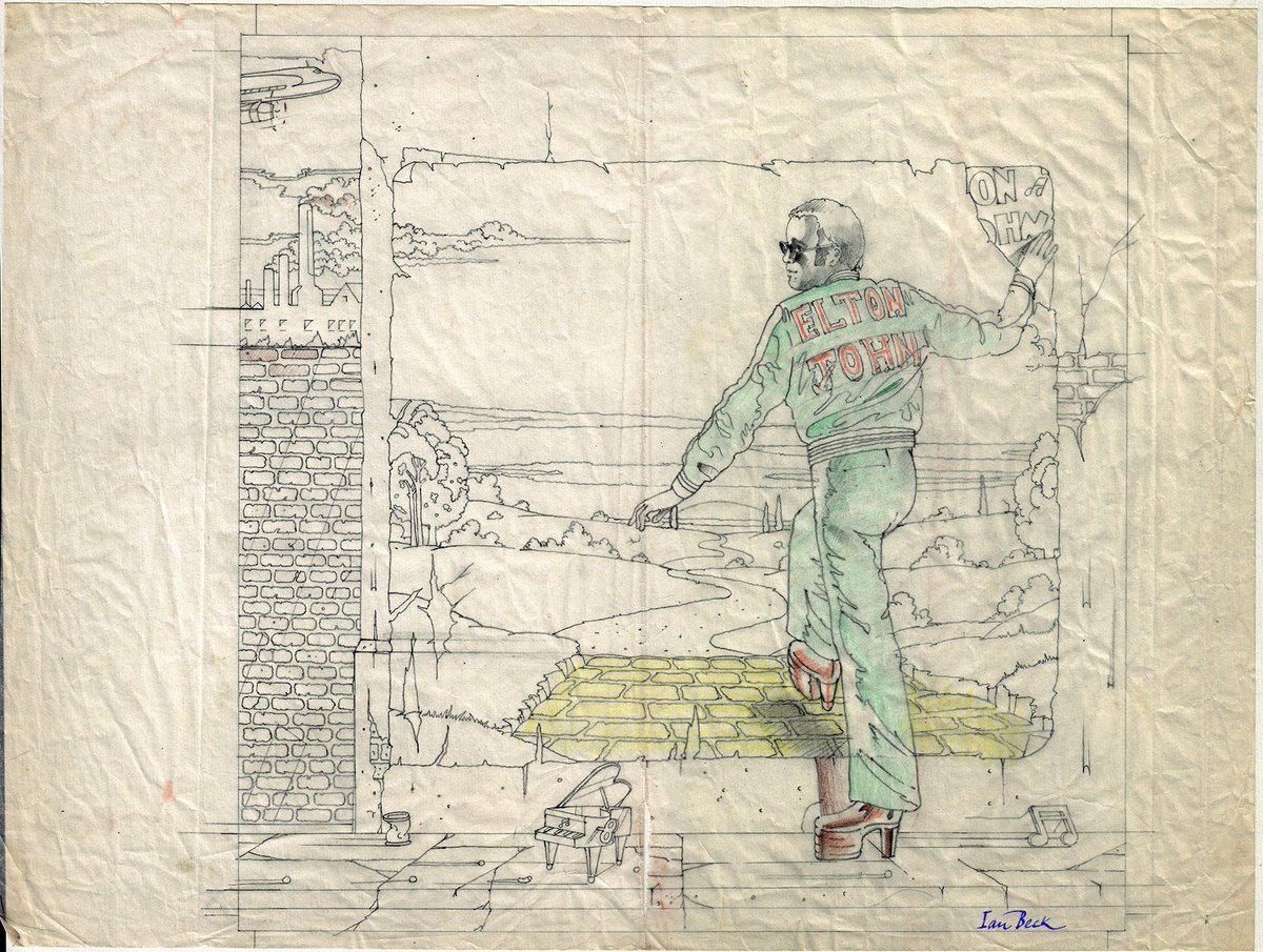 Yellow Brick Road Drawing