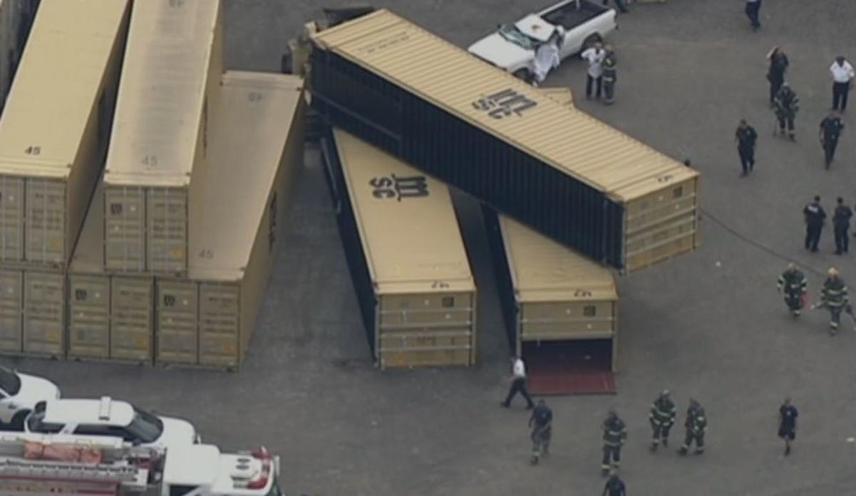 Shipping Container Crushes, Kills Pickup Driver http://bit.ly/2tGvFLy # ...