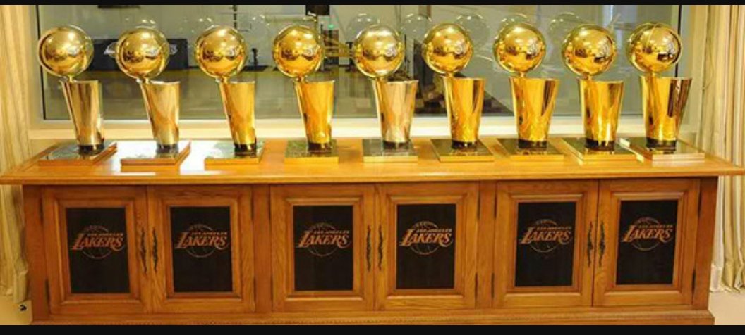 Lakers Trophy Room